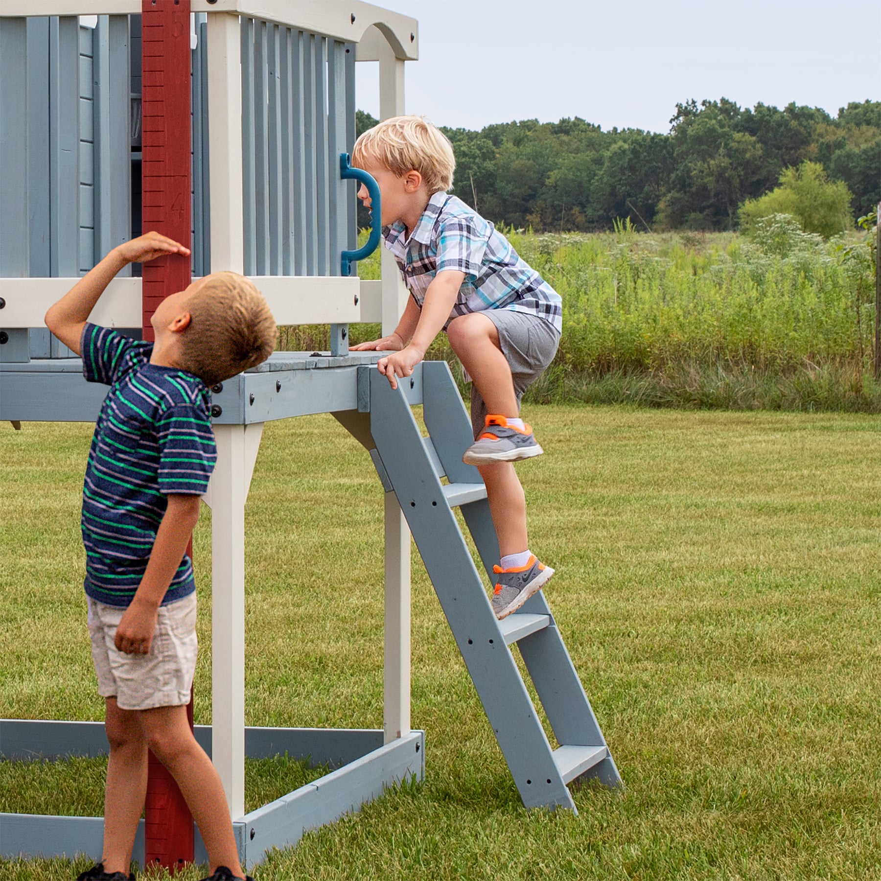Beacon Heights Playhouse with Slide
