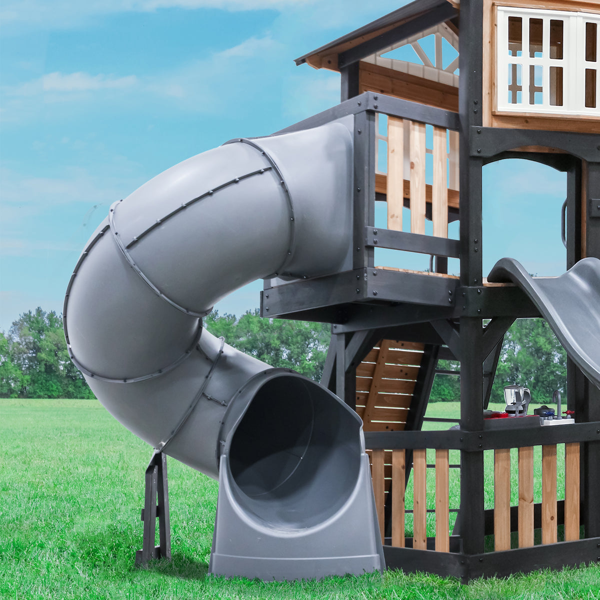 Magnolia Falls Swing Set – Backyard Discovery