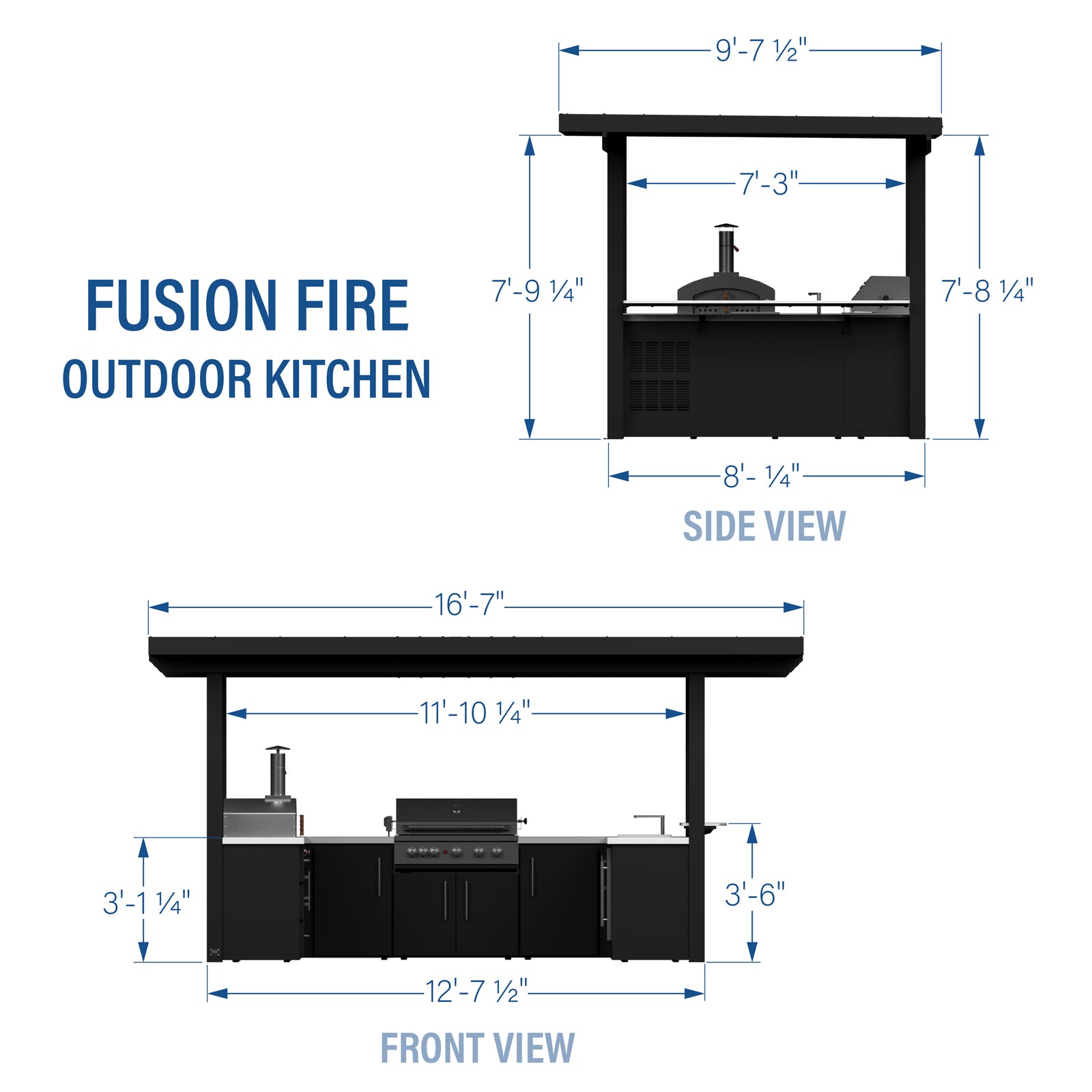 Fusion Fire Outdoor Kitchen