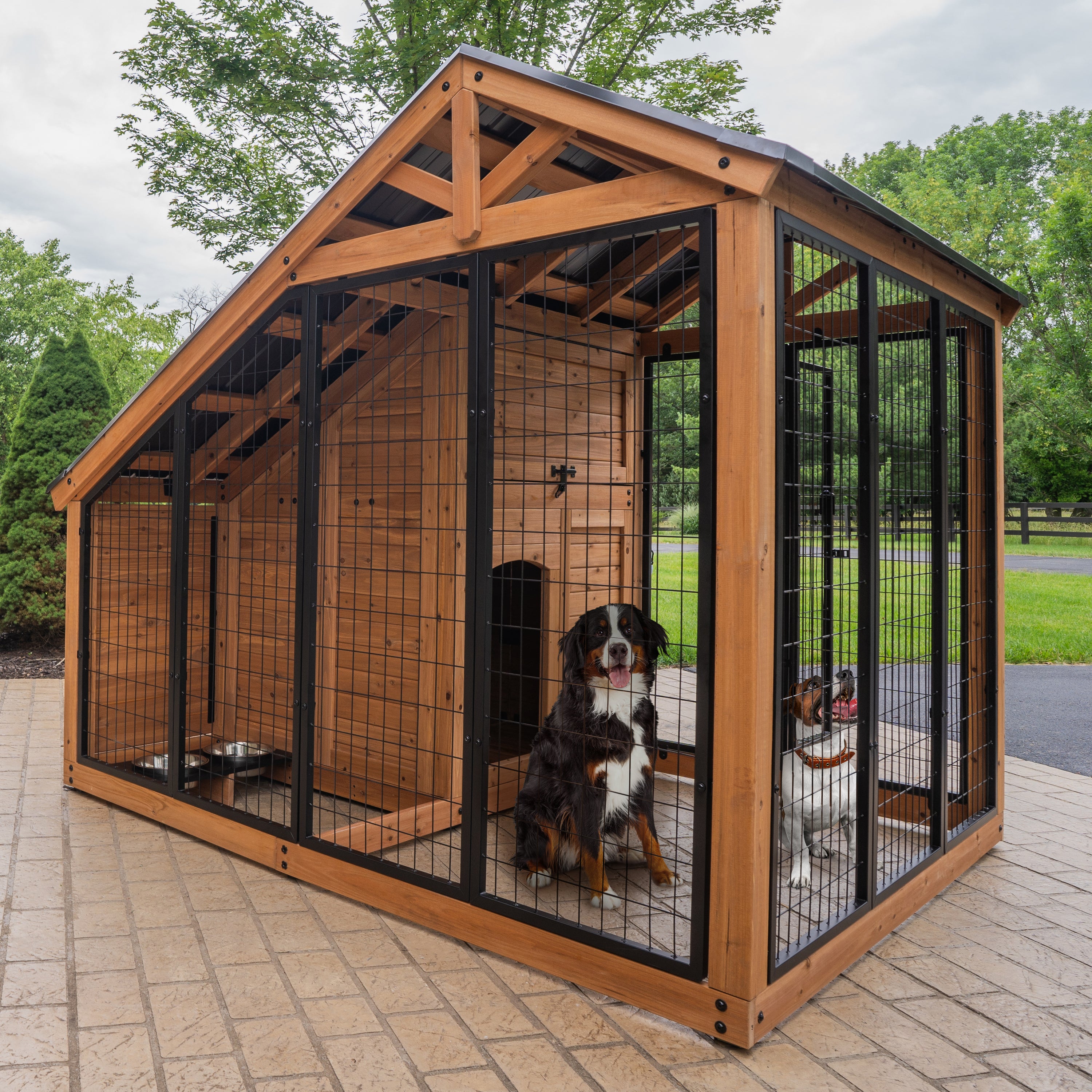 Waggin' Retreat Dog Kennel - Outdoors