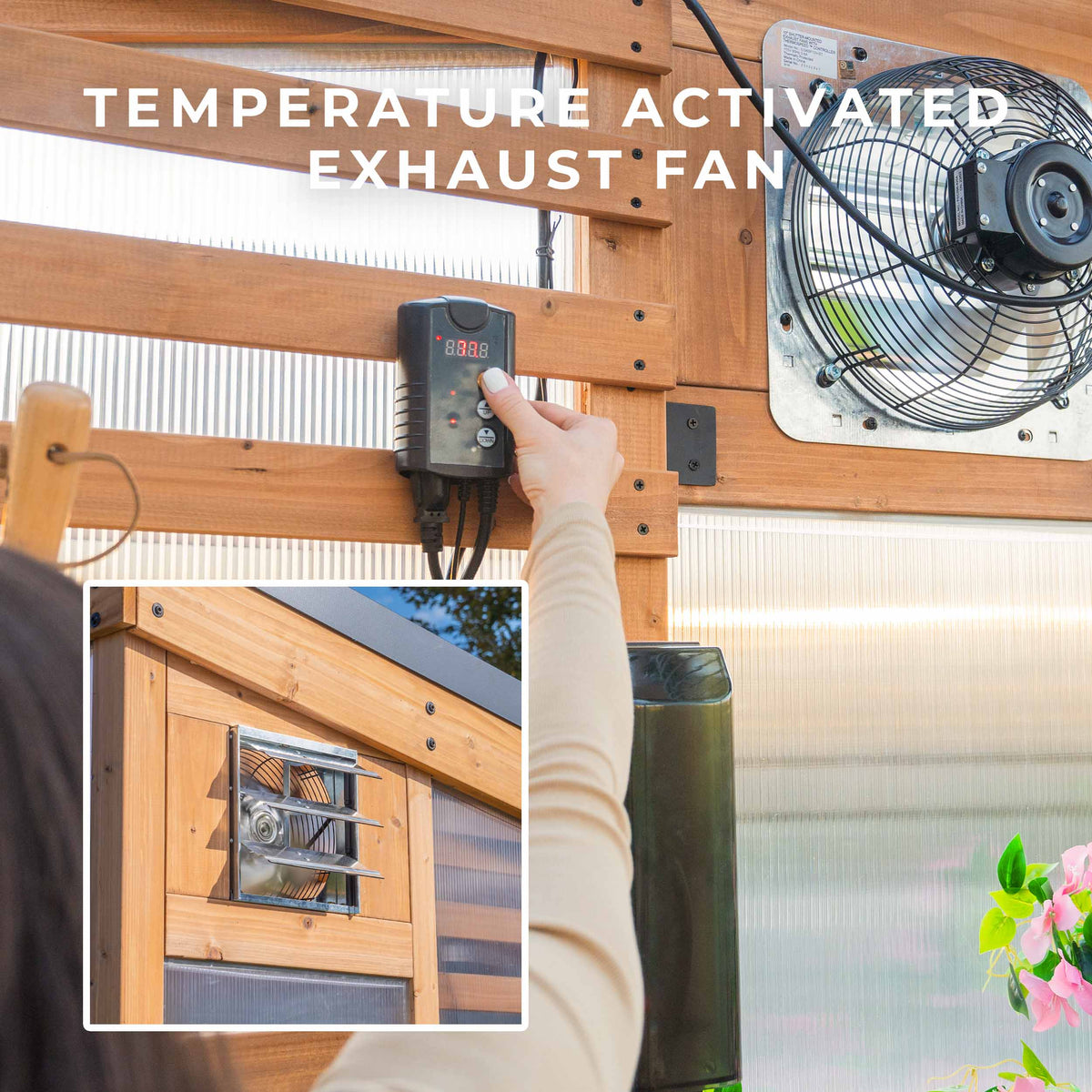 9x6 Willow Greenhouse – Backyard Discovery