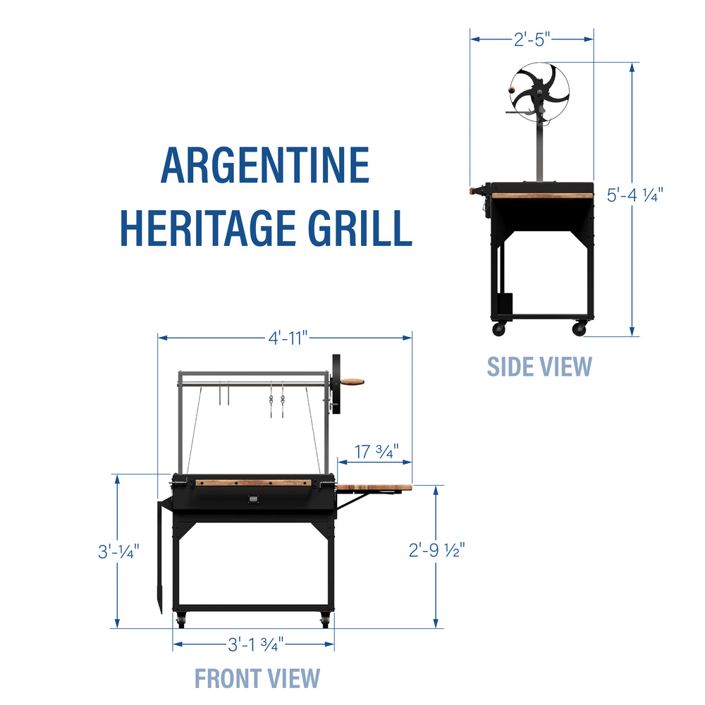Premium Heritage Argentine BBQ Grill