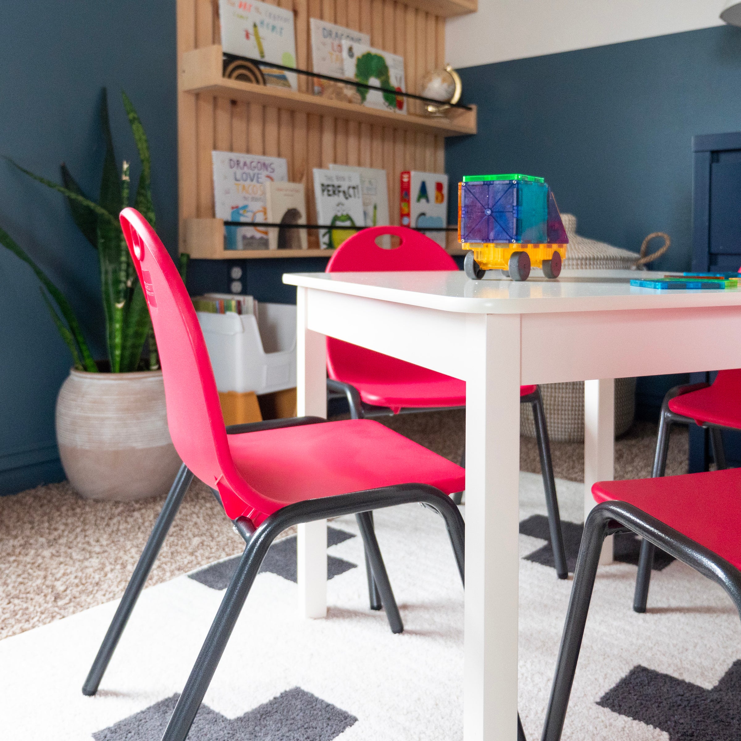 Kid's Stacking Chairs-4 Pack