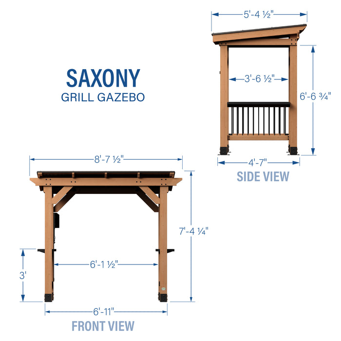 Saxony Grill Gazebo