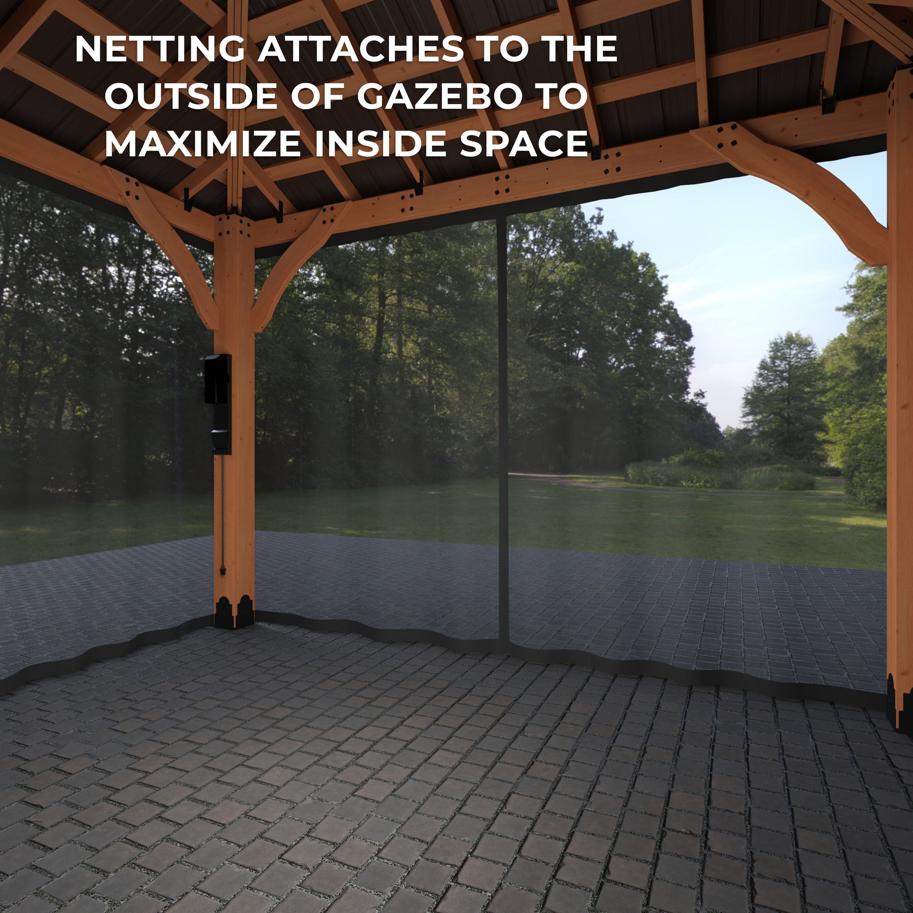 Mosquito Netting Kit-Arcadia Gazebos