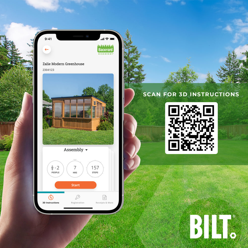 12x7 Zalie Greenhouse – Backyard Discovery