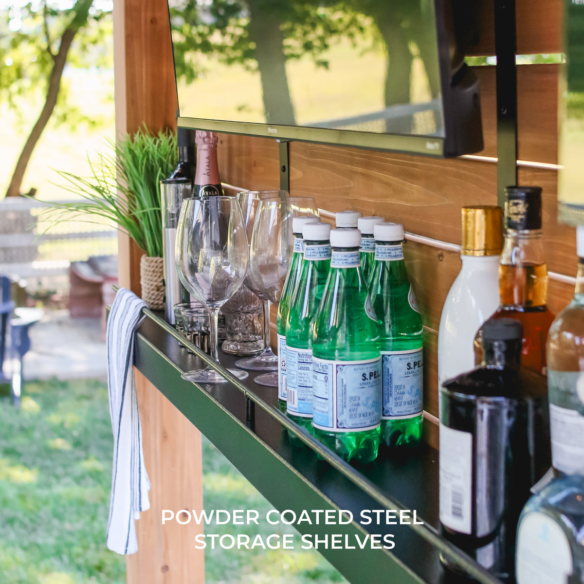 Cedar Springs Outdoor Bar – Backyard Discovery