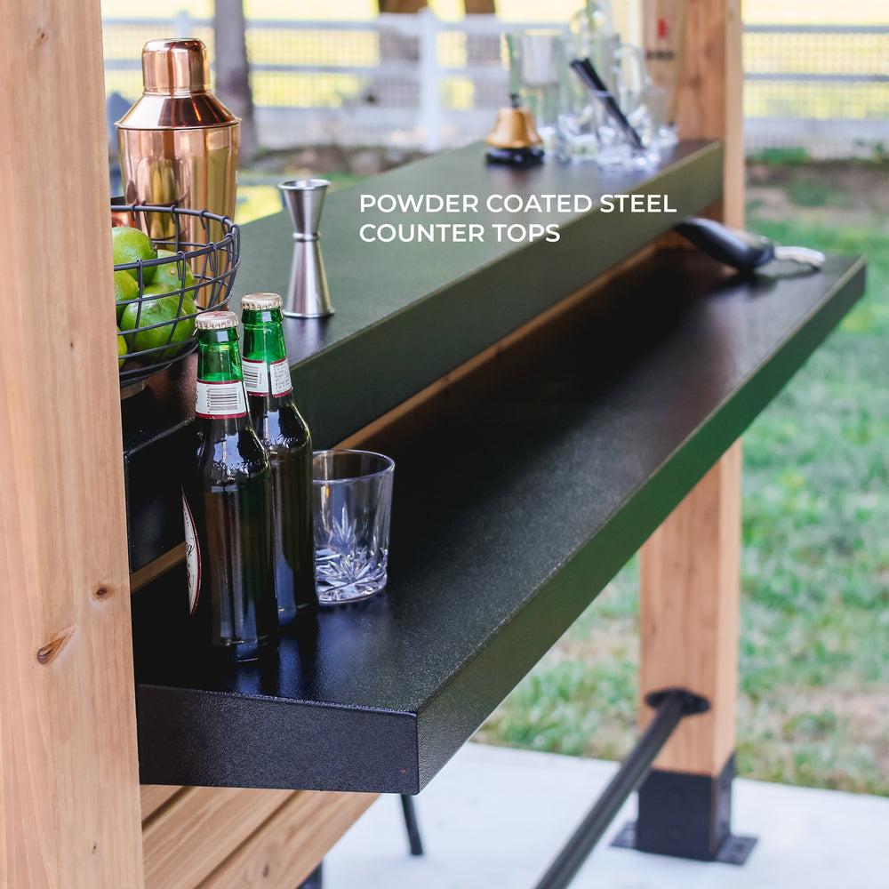 Cedar Springs Outdoor Bar – Backyard Discovery