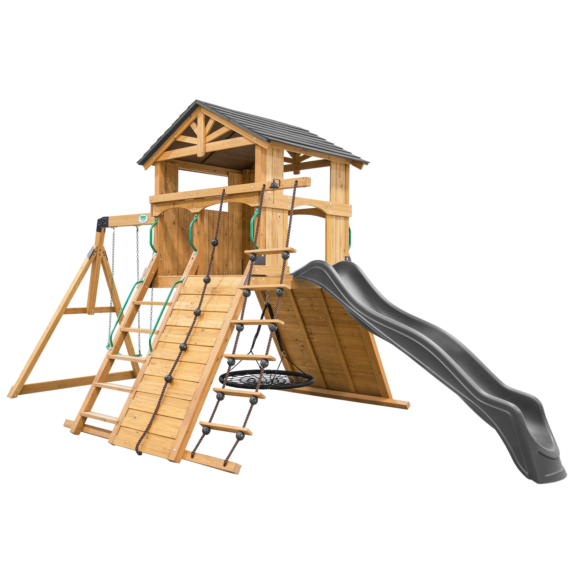Endeavor Swing Set with Wave Slide