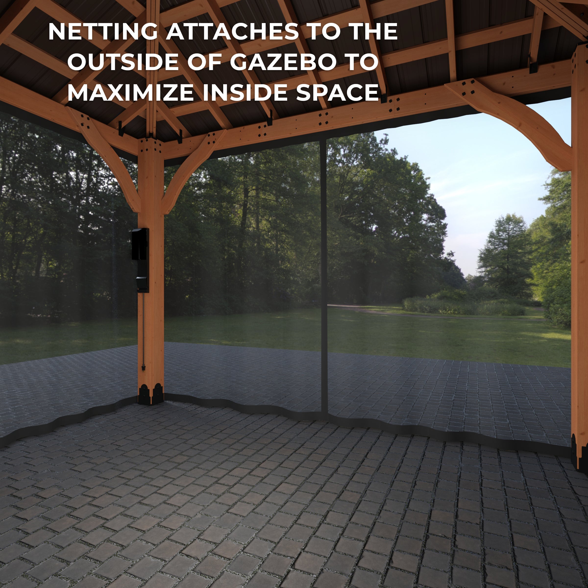 Mosquito Netting Kit-Norwood Gazebos