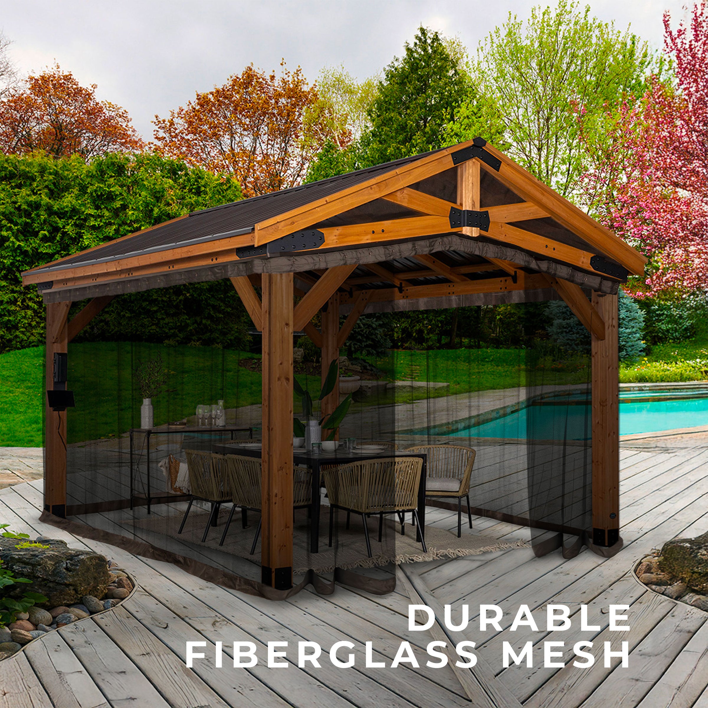 Mosquito Netting Kit-Norwood Gazebos