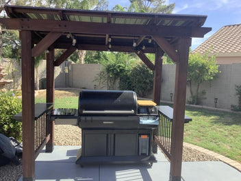 Saxony Grill Gazebo – Backyard Discovery