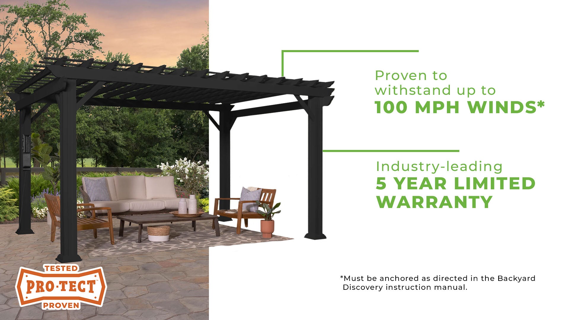 Metal Pergolas - Backyard Discovery