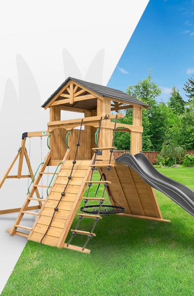 Backyard Discovery - Wooden Swing Sets, Pergolas, and Gazebos