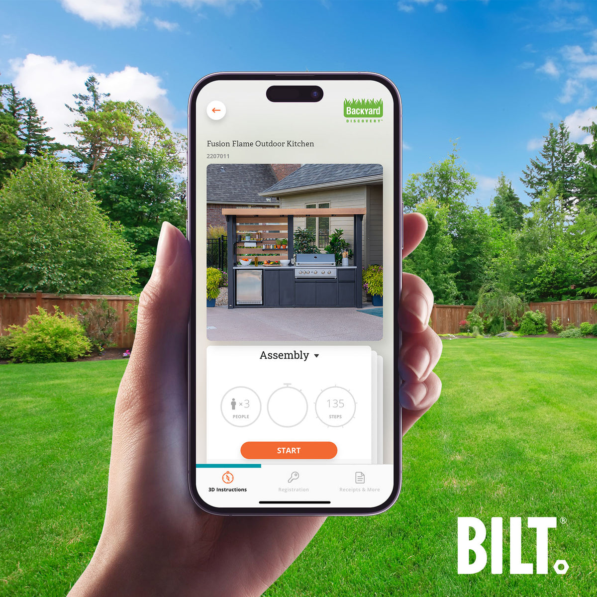 Fusion Flame Outdoor Kitchen – Backyard Discovery