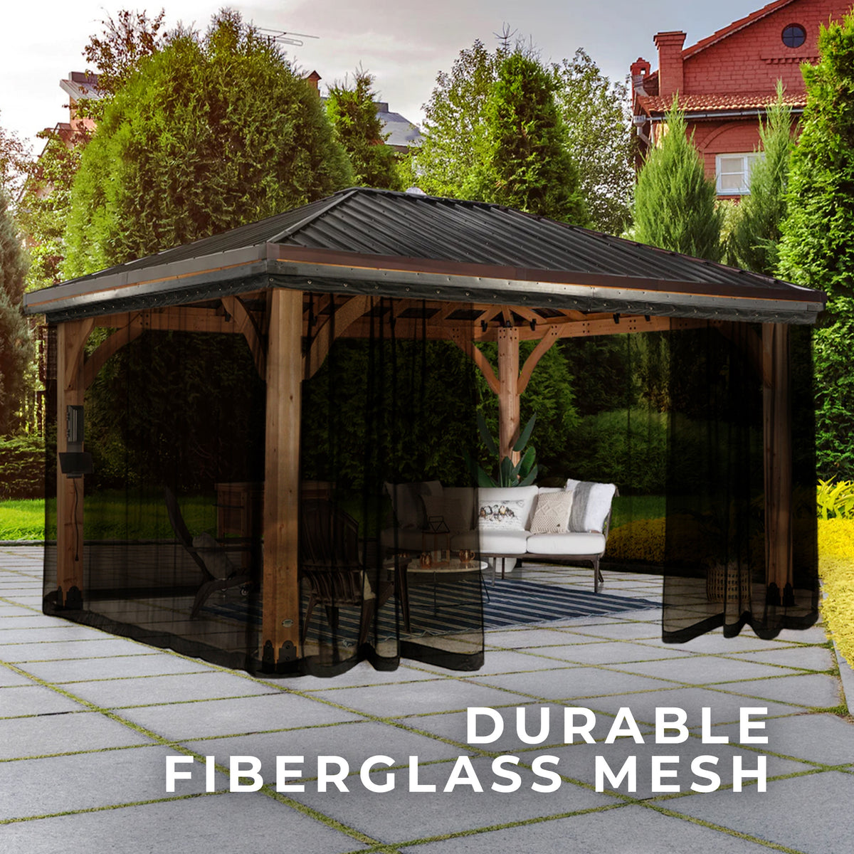 Mosquito Netting Kit for Gazebos