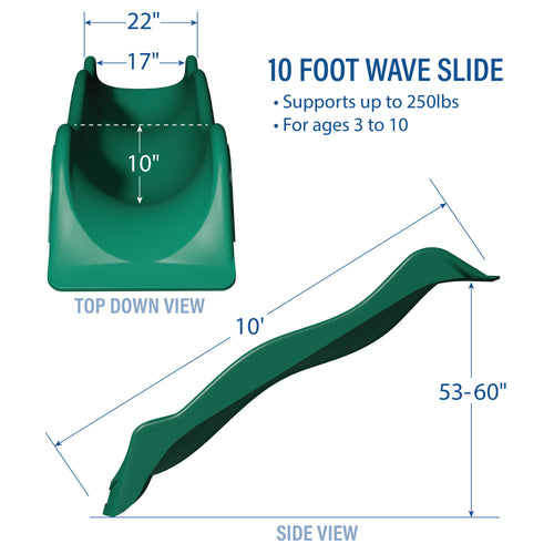 Wave Slide - 10 foot
