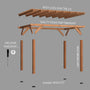14x10 Delray Pergola – Backyard Discovery