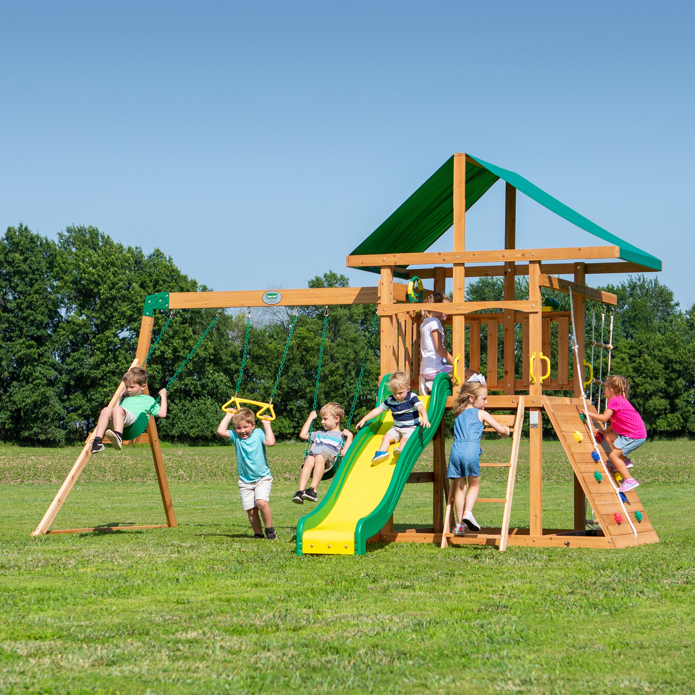Mckinley Wooden Swing Set