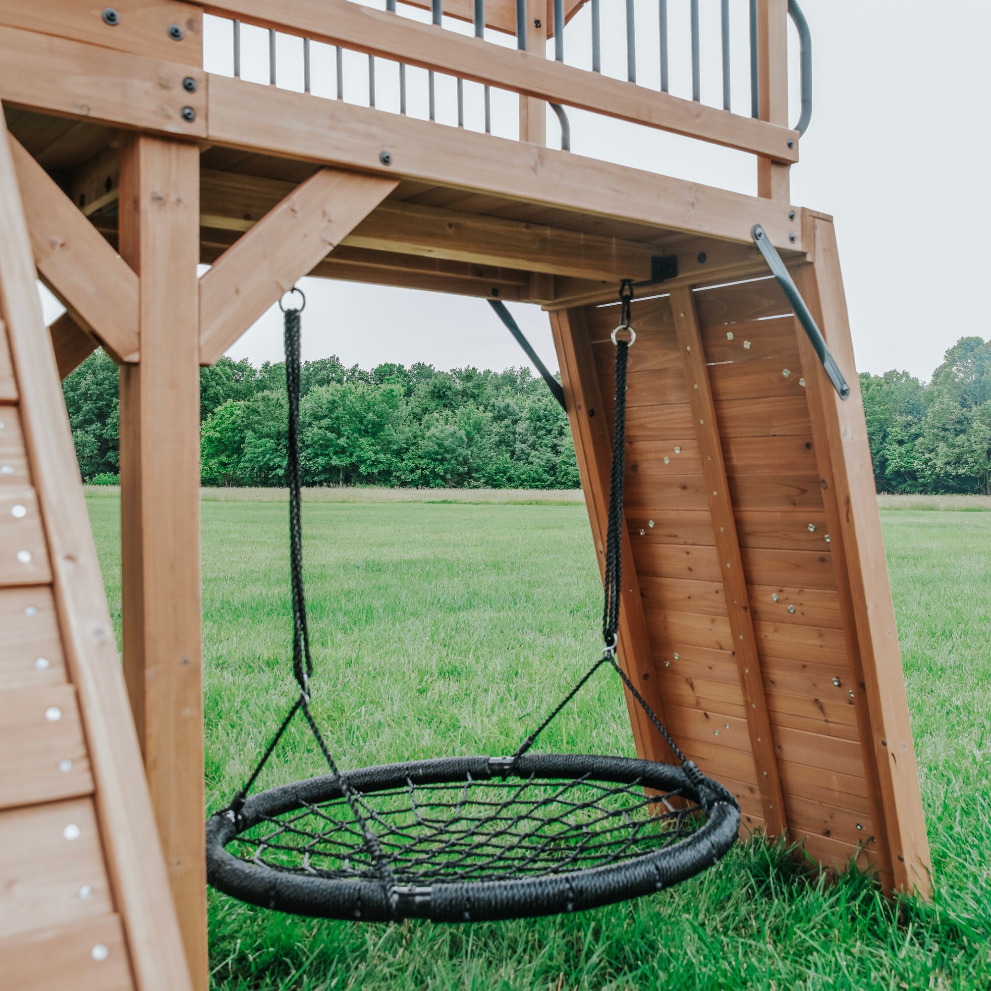 Sterling Point Wooden Swing Set
