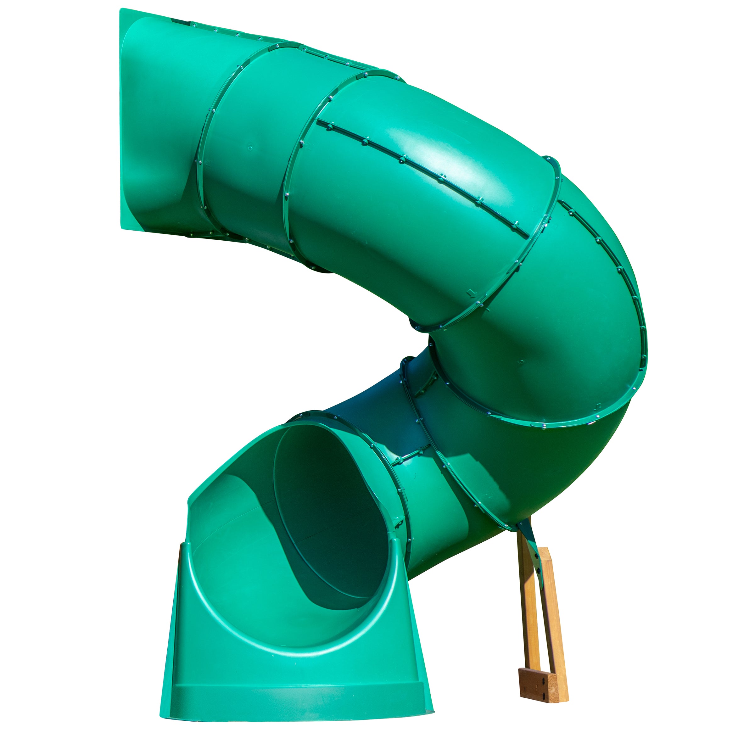 Spiral Right Exit Tube Slide for 5 Foot Decks